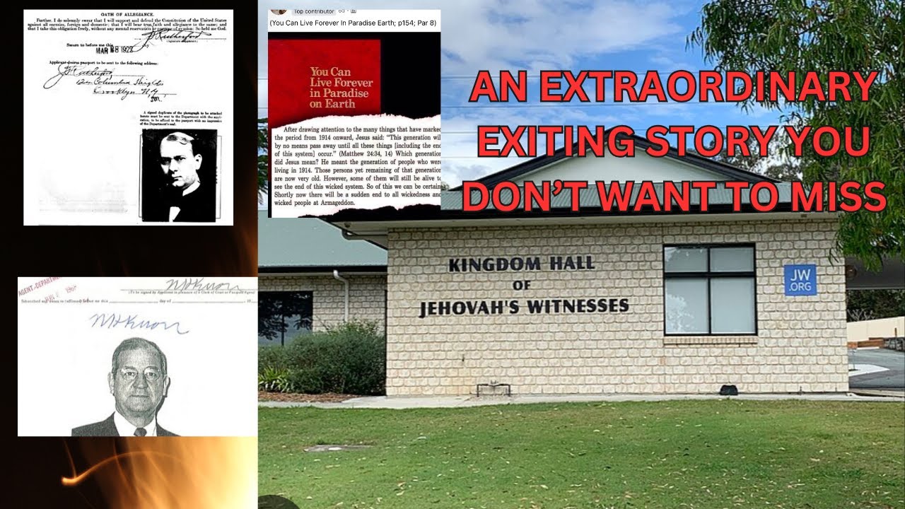 CONVERSATION WITH A FORMER JEHOVAH'S WITNESS EXITING STORY - YouTube