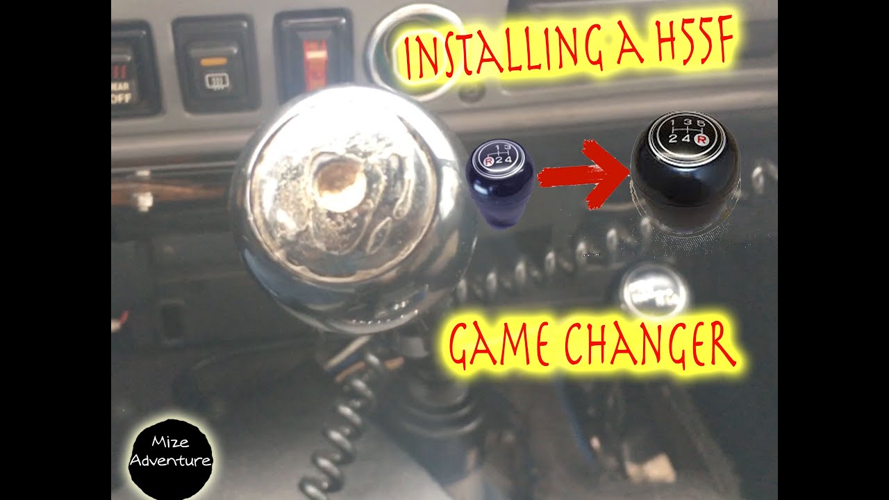 Early H55F Transmission Rebuild: PT3- Install, Test drives in FJ60 ...