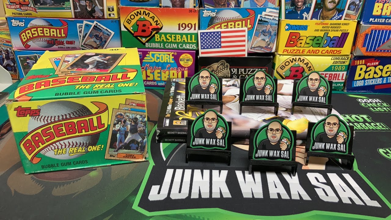 Thursday Night Junk Wax - 1987 Topps Baseball Box - YouTube