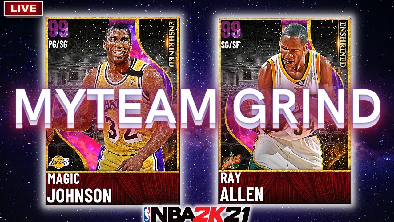 *LIVE* DARK MATTER MAGIC JOHNSON IS A BEAST! NBA 2K21 MYTEAM | NEXT GEN ...