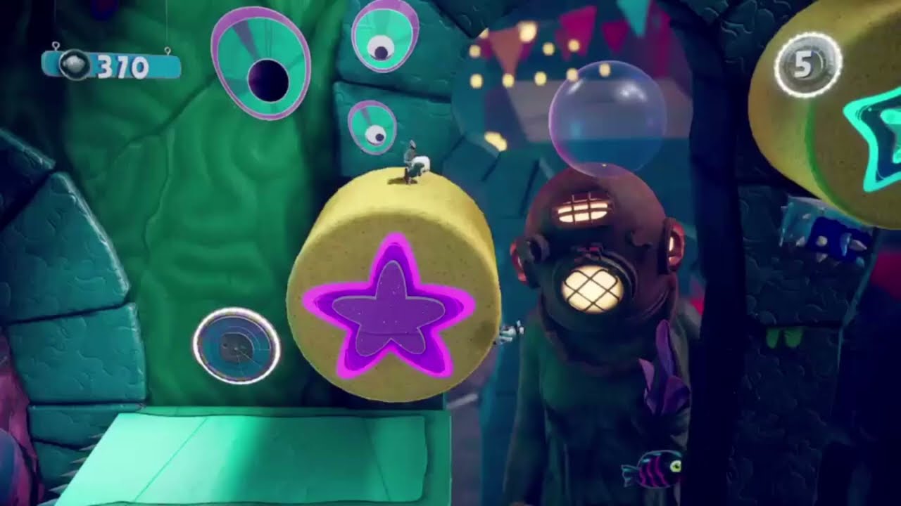 Spongebob, Bubble Buddy & Sackboy - YouTube