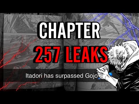ITADORI SURPASSES GOJO │Jujutsu Kaisen Chapter Manga 257 THEORIES - YouTube