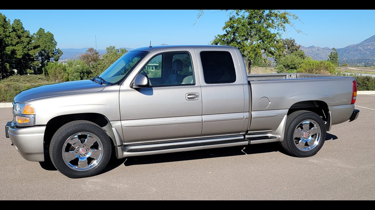 2001 GMC Sierra C3 AWD Pickup Truck Interior Video - YouTube