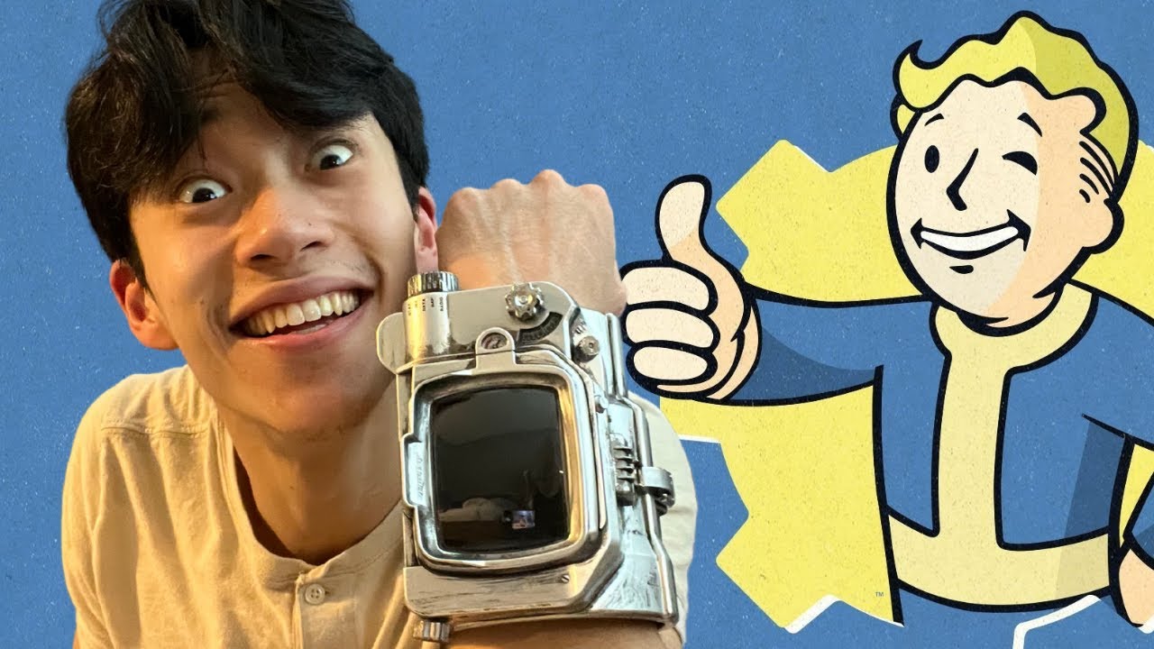 Fallout Pip-Boy 3000 Mk V Die-Cast Unboxing, Try-On & Full Review ...