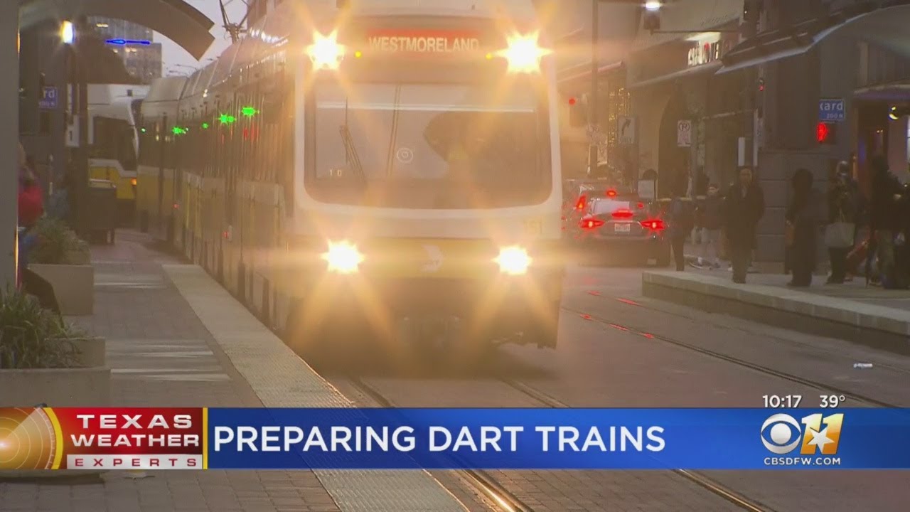 DART Prepares For Winter Weather - YouTube