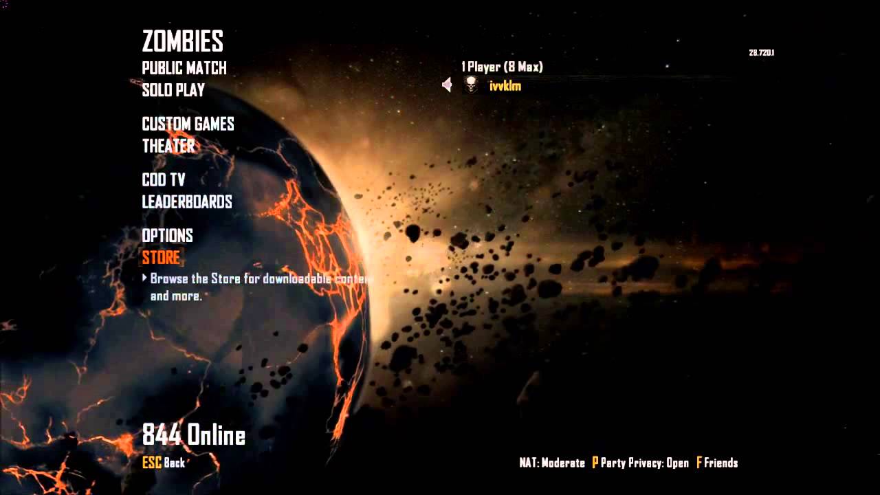 black ops 2 zombies title screen + music - YouTube
