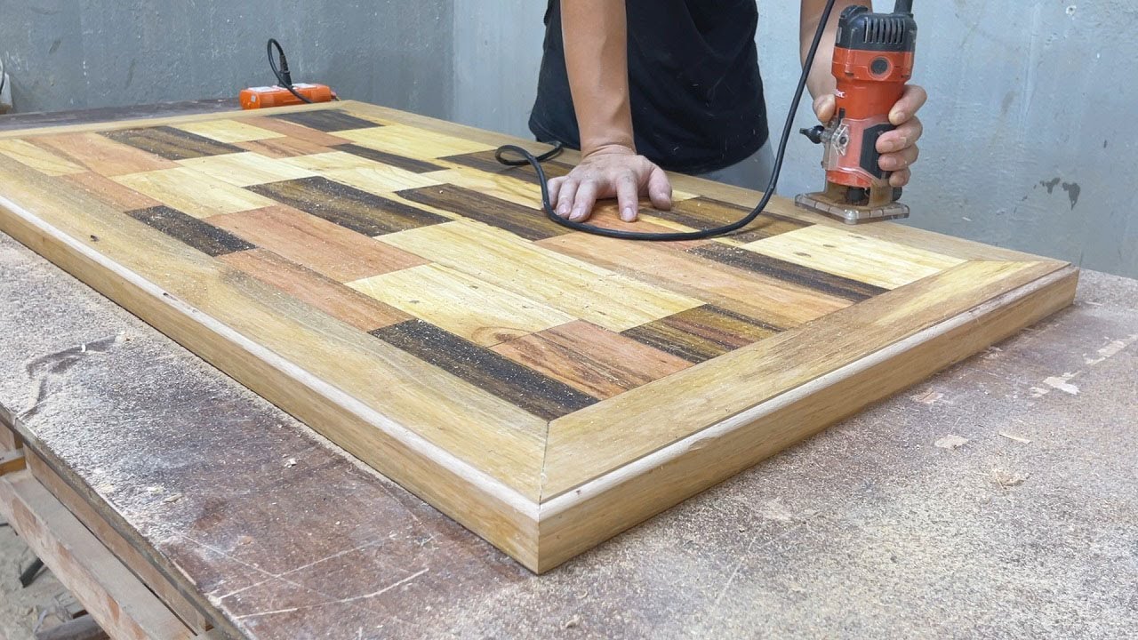 Creative Woodworking Ideas From Discarded Wood Pieces // Make A Sturdy ...