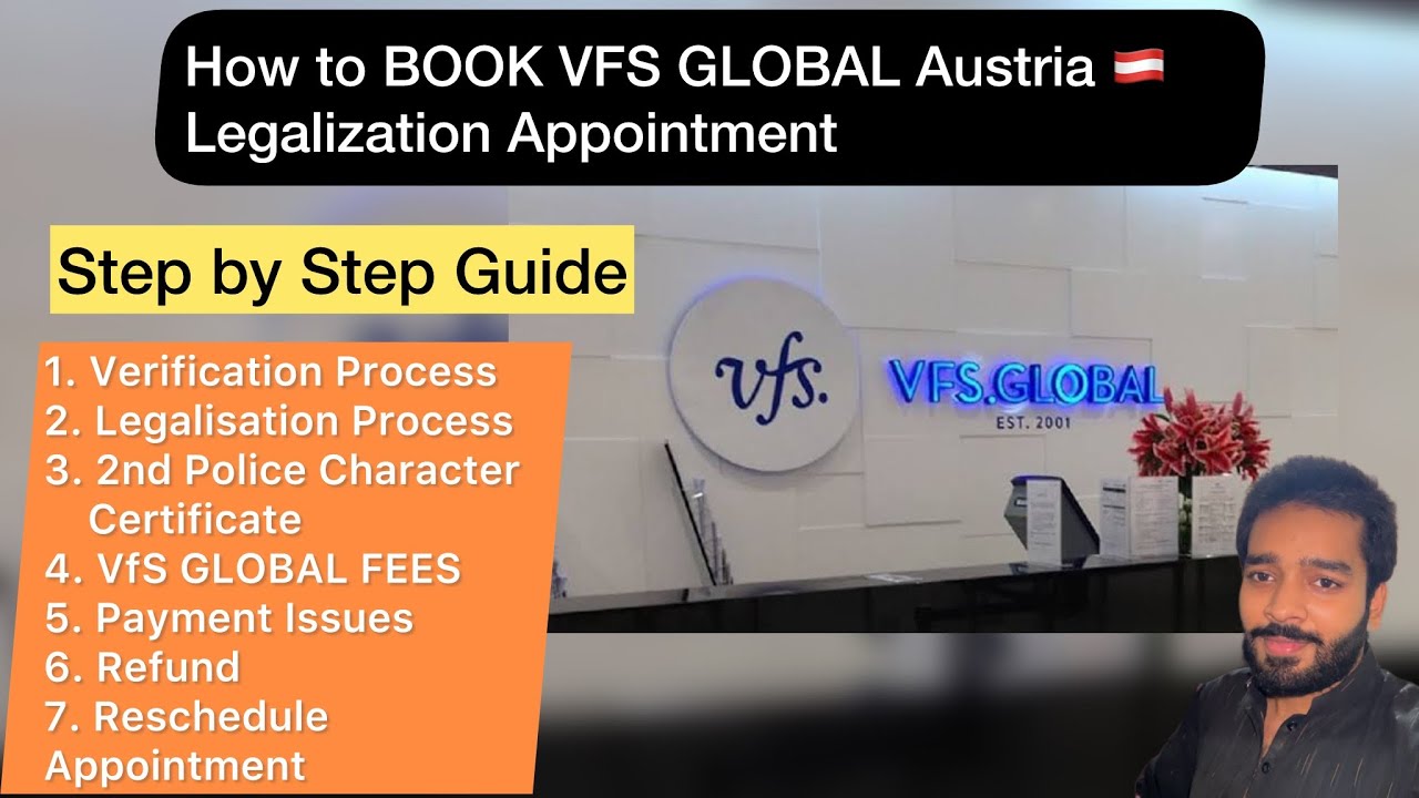 Austria Visa Appointment VFS Global Pakistan - How to Book Appointment ...