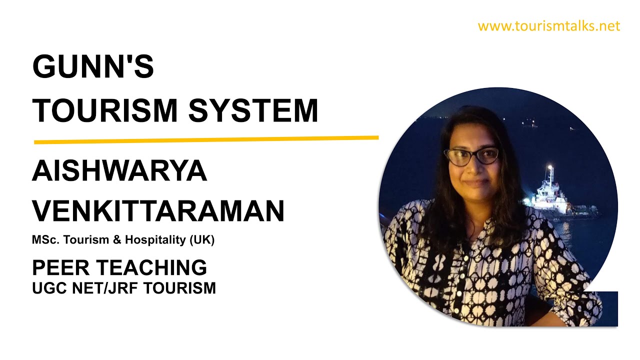 GUNN'S TOURISM SYSTEM | AISHWARYA VENKITTARAMAN | Peer Teaching | UGC ...