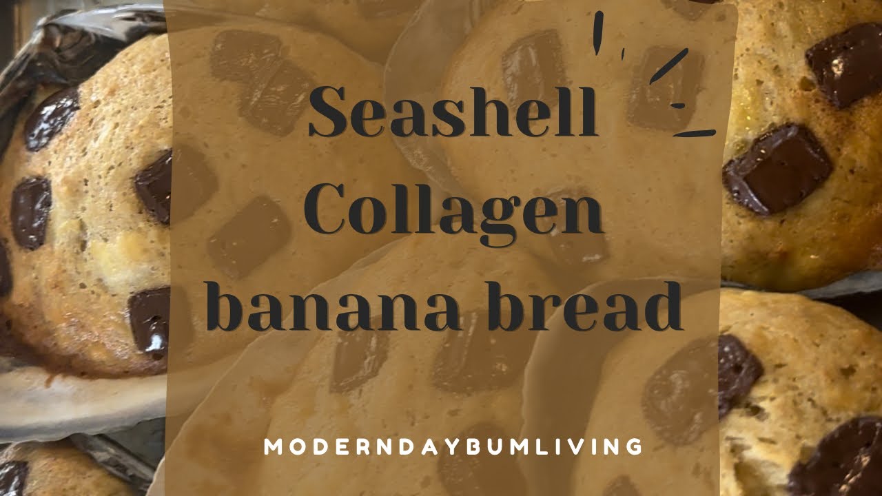 Seashell Collagen Banana Bread - YouTube