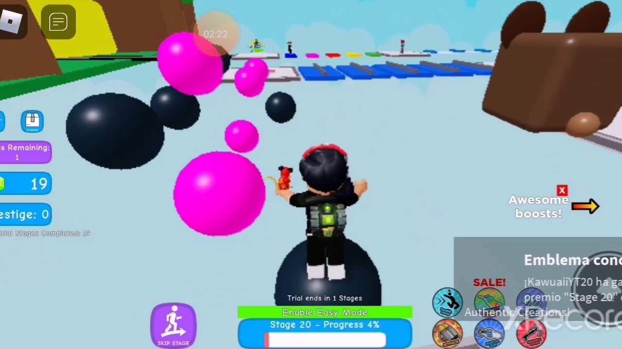 Jugando un obby para ser pro en obbys 😊 - YouTube