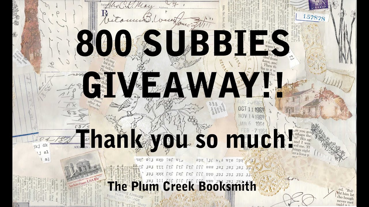 800 SUBBIES Giveaway!! Thank you to my subbies!! - YouTube