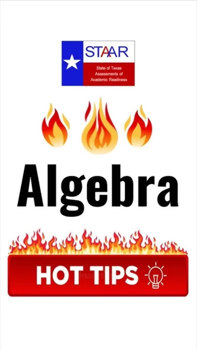 Algebra I Hot Tips (STAAR/EOC 2023) - YouTube