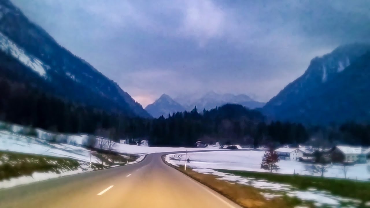 Winter Roadtrip-Inzell Road to Reit im Winkl Bavaria,Germany - YouTube