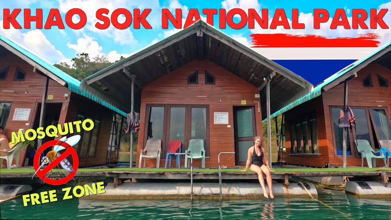 KHAO SOK NATIONAL PARK | Smiley Lake House Floating Bungalows (Cheow ...