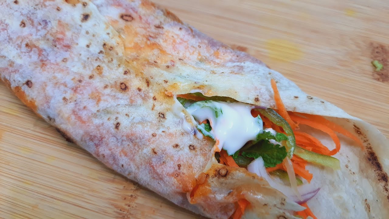 vegi chicken roll || chicken roll || healthy chicken roll #chickenroll ...