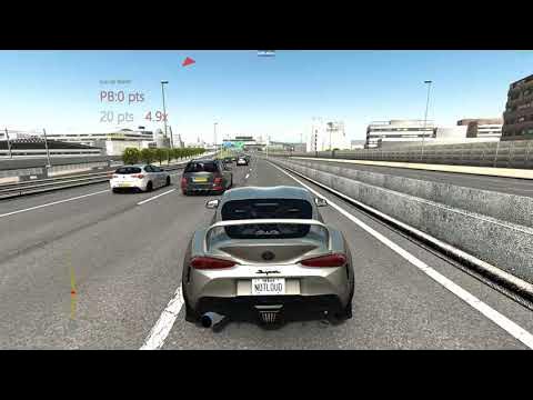 2JZ 1000HP Supra Cuts Up On Highway (Assetto Corsa) - YouTube