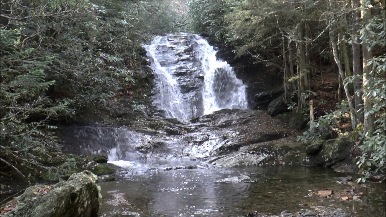 Falls on Bubbling Spring Branch, Middle Prong, Pisgah National Forest ...