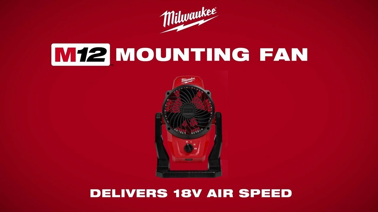 MILWAUKEE M12 AF-0 Ανεμιστήρας 12V - YouTube