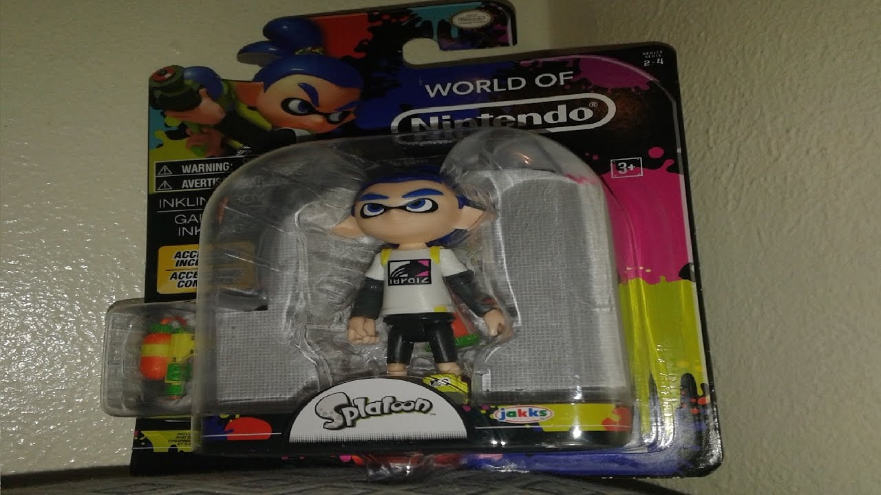 World Of Nintendo Splatoon Figure Unboxing / Review / Serie 2-4 - YouTube