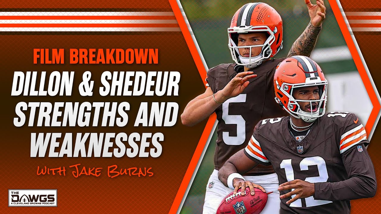 Dillon Gabriel and Shedeur Sanders: Browns Film Breakdown with Jake Burns - YouTube