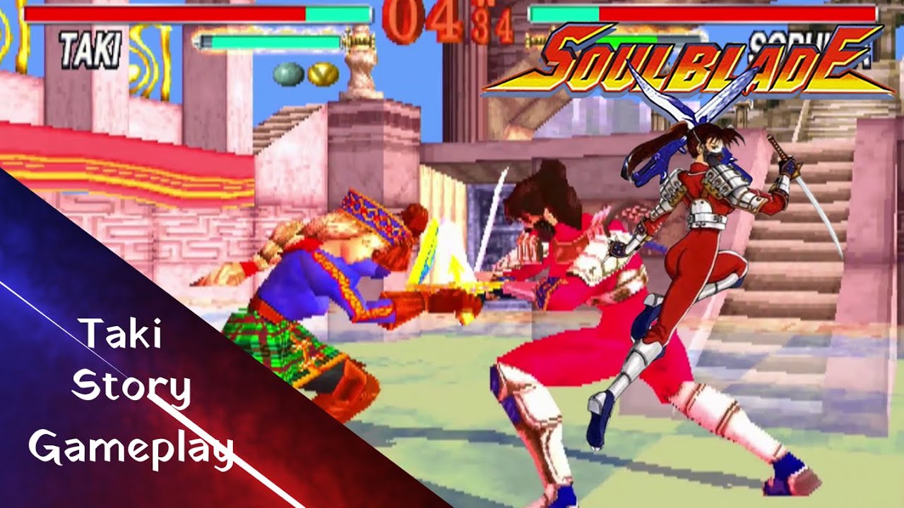 Soul Blade - Taki arcade playthrough longplay (PS1) - YouTube