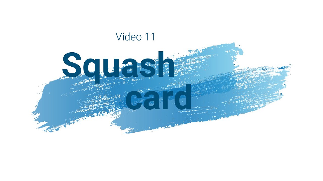 Squash card - YouTube