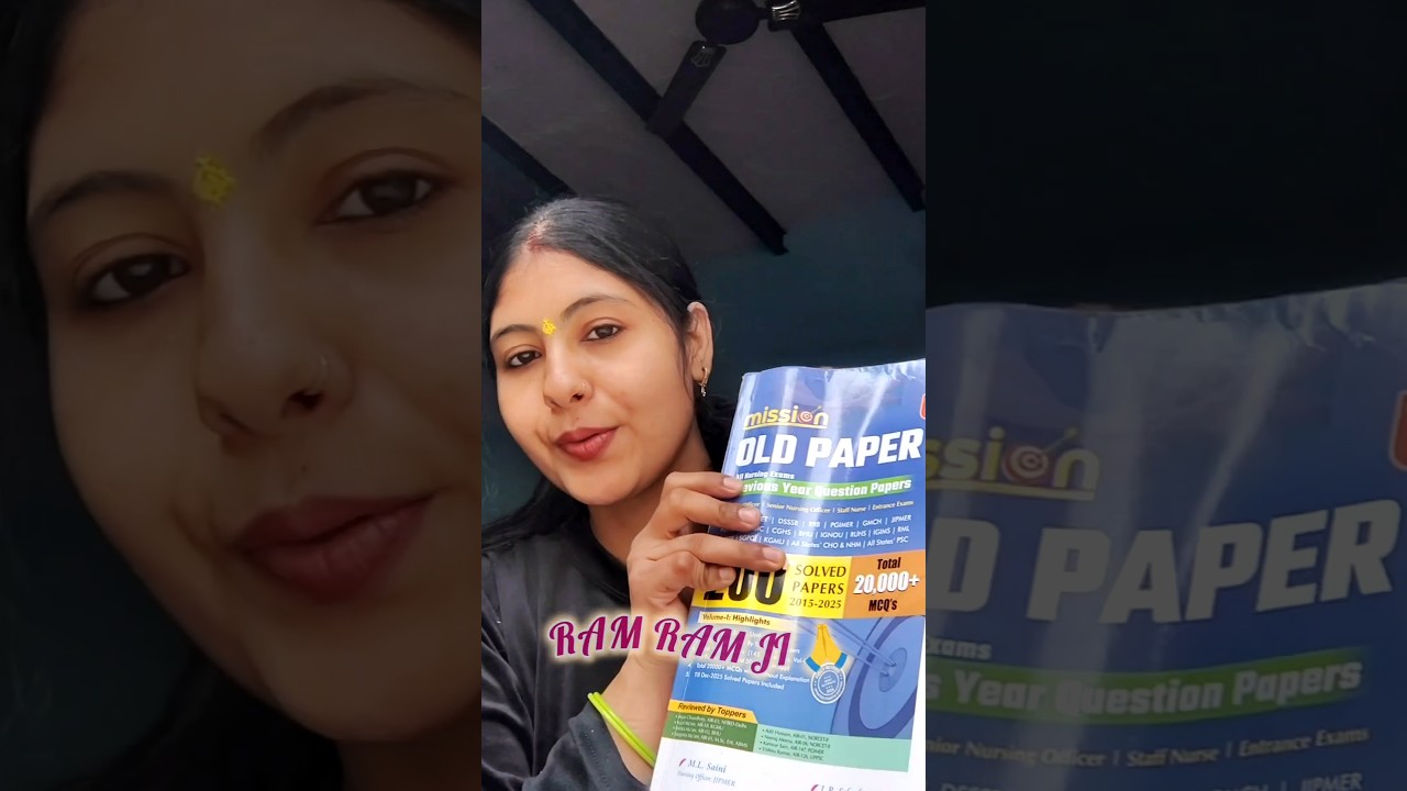 Mission Old Paper (2026 Edition) Must Have Book | All Nursing Exam 200 ...