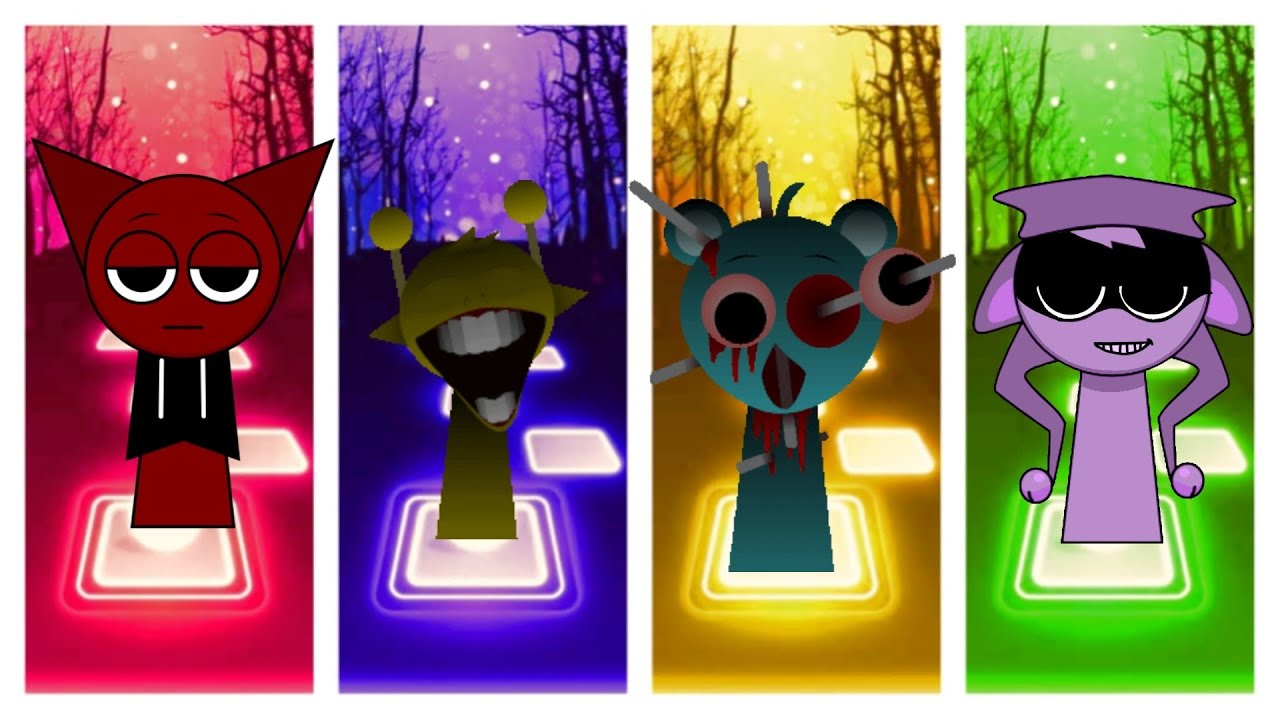 Sprunki Rad Coffin 🆚 Sprunki green Coffin 🆚 Sprunki pink Coffin 🆚 ...