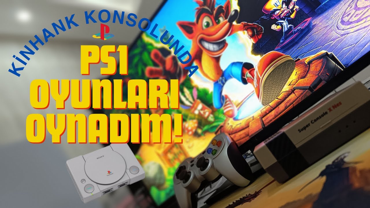 Playstation 1 in Efsane Oyunlar n Kinhank Konsolu le Oynad m Ps 1