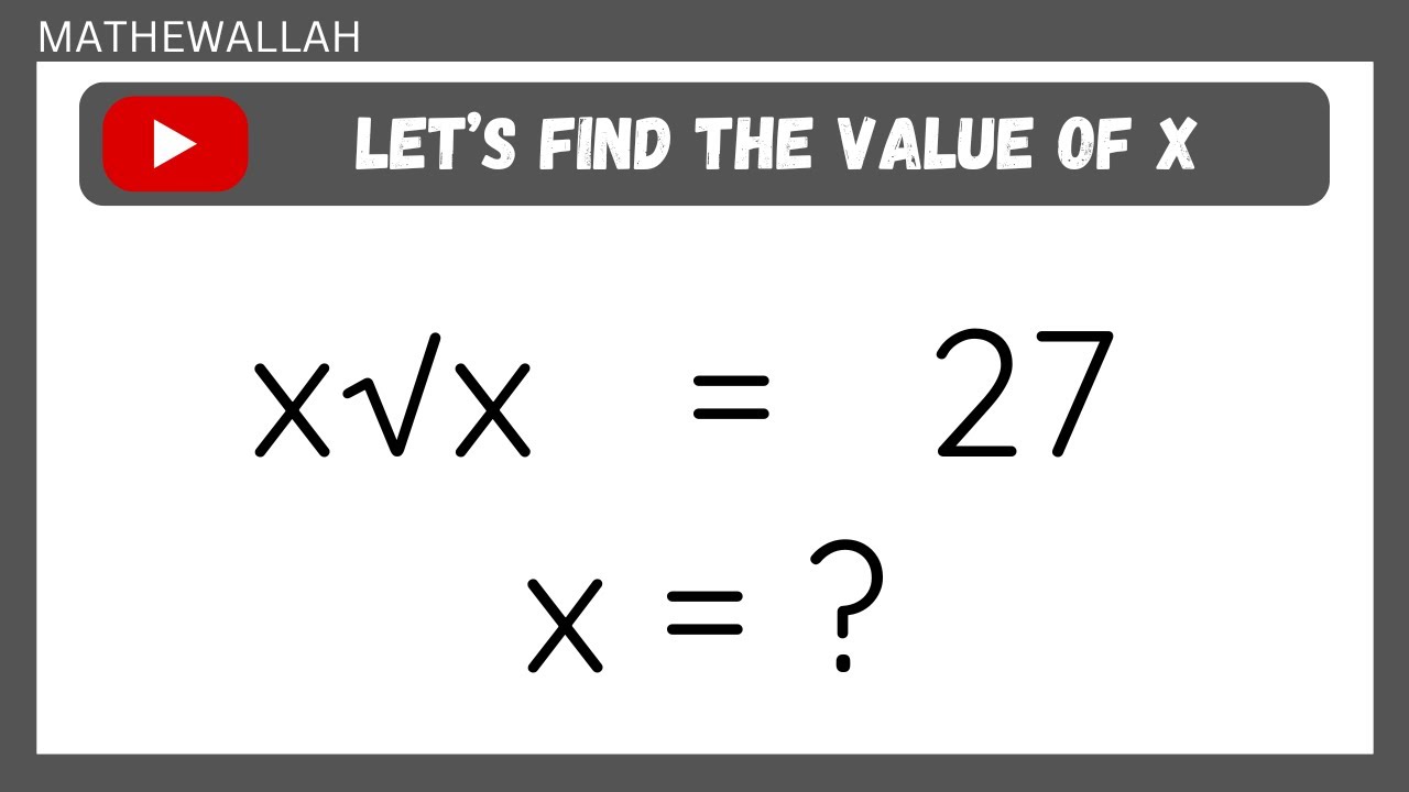 Basic Maths For Competitive Exams | Aptitude Maths | Find The Value of ...