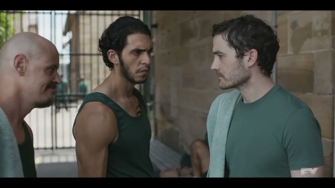 Mr Inbetween S03E02 Good Scene 1 Ray Teaches The New Prisoner and Gets ...