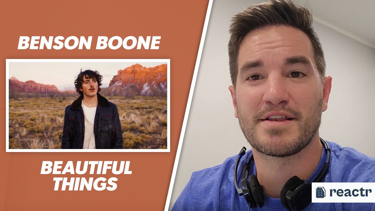 First Time Hearing Benson Boone - Beautiful Things (Official Music ...