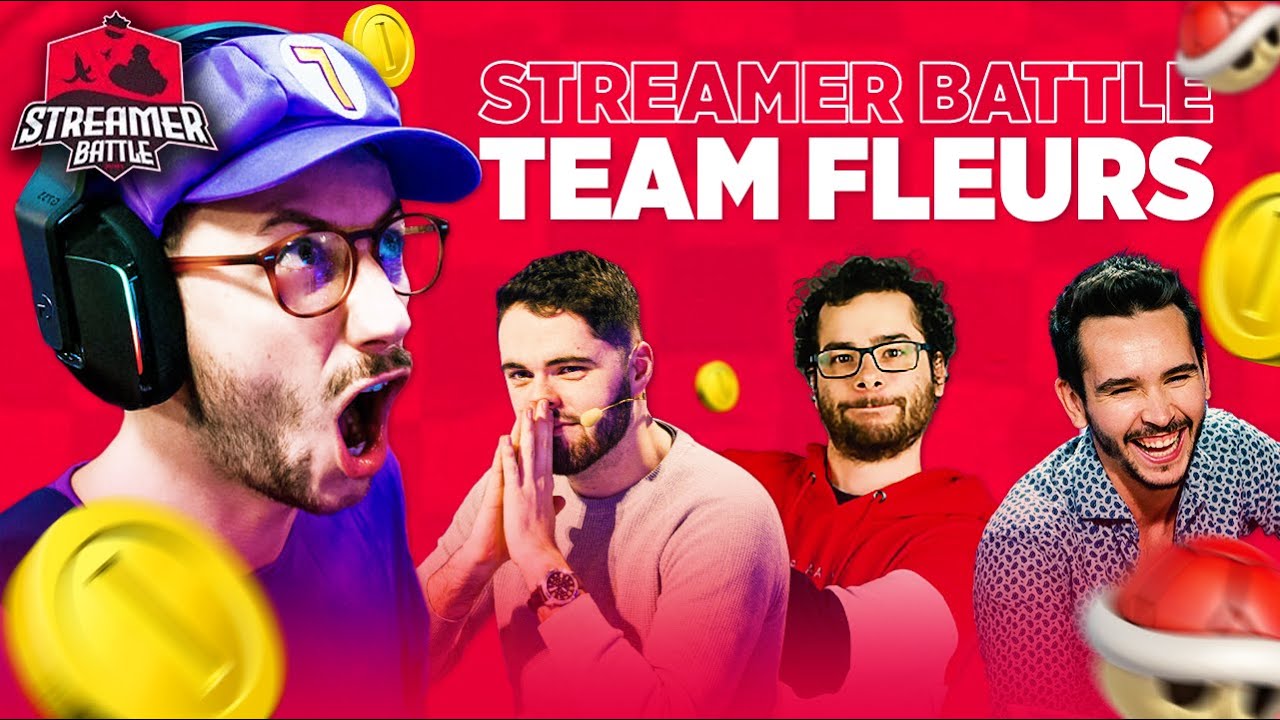 STREAMER BATTLE MARIOKART Ft. Xari, Domingo et Rivenzi - PONCE REPLAY ...