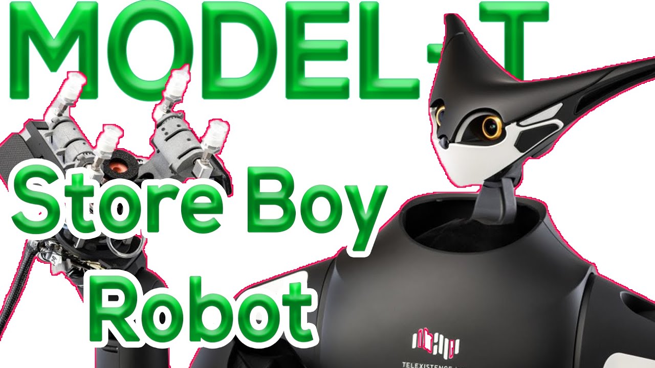 Telepresense Robot T Model, Japanese Company Telexistence VR Controlled ...