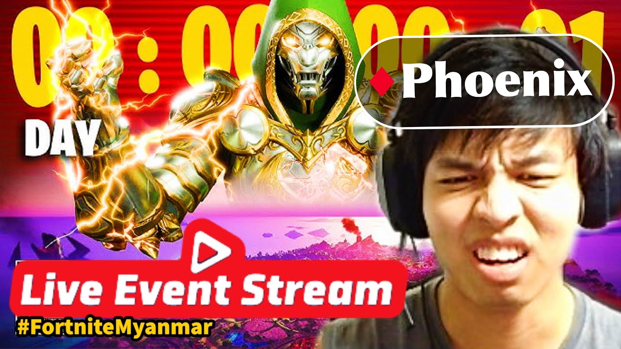 NEW Fortnite Dr Doom *LIVE* Event - FULL EVENT! - YouTube