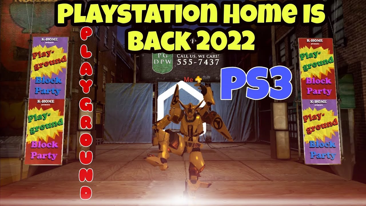 Playstation Home Playground | Playstation Home Is Back On PS3 2022 ...