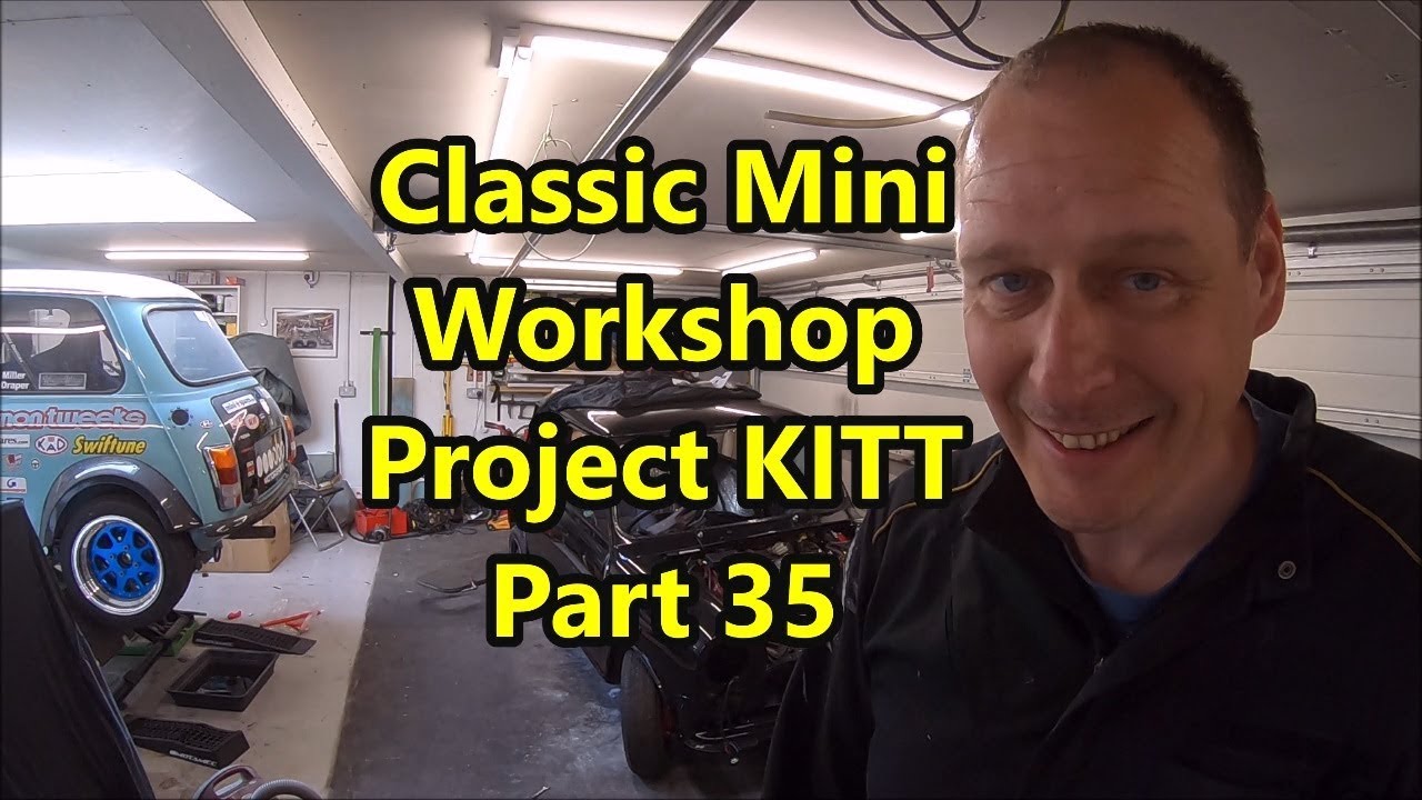 Classic Mini Workshop - Project KITT Pt. 35 It Drives! - YouTube