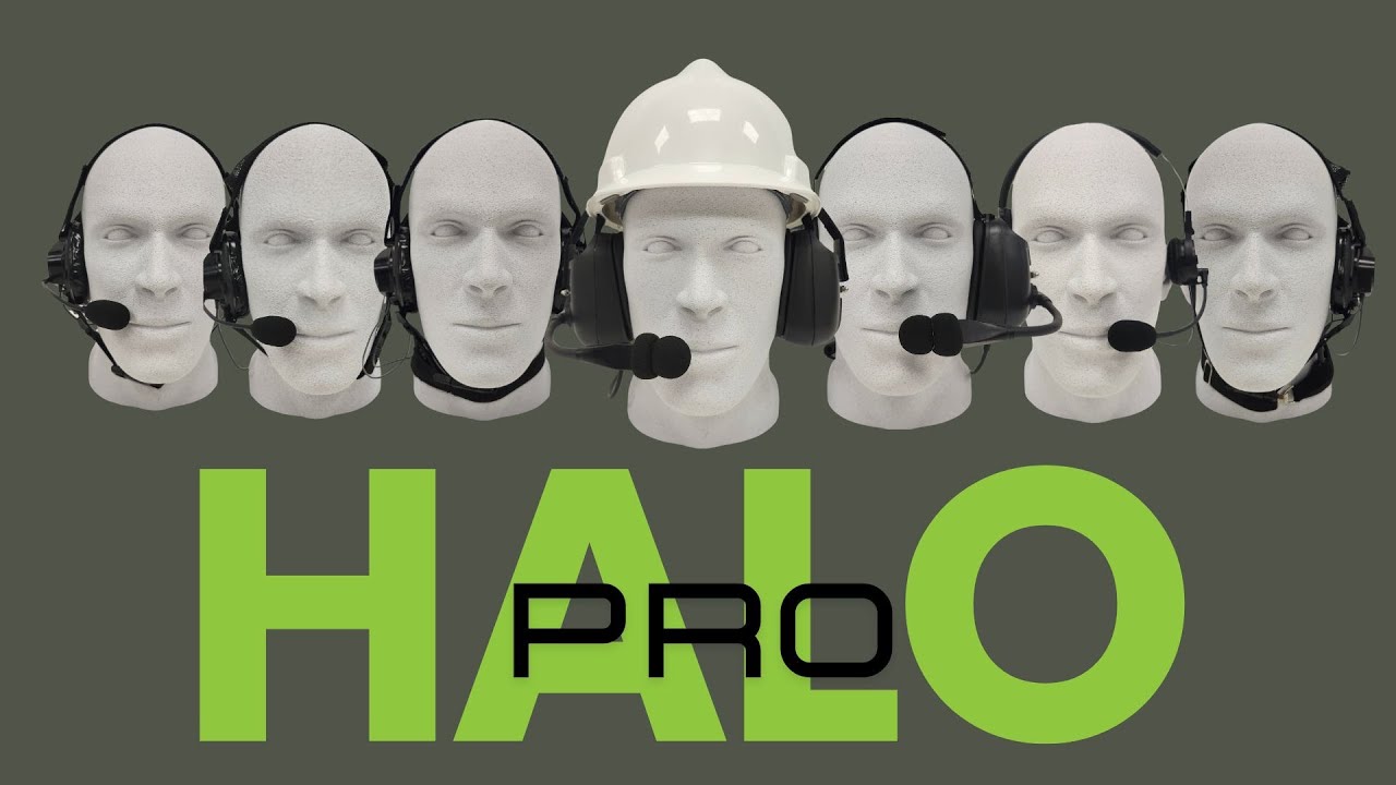 Halo Pro® - Intrinsically Safe Headsets for the Professionals. - YouTube
