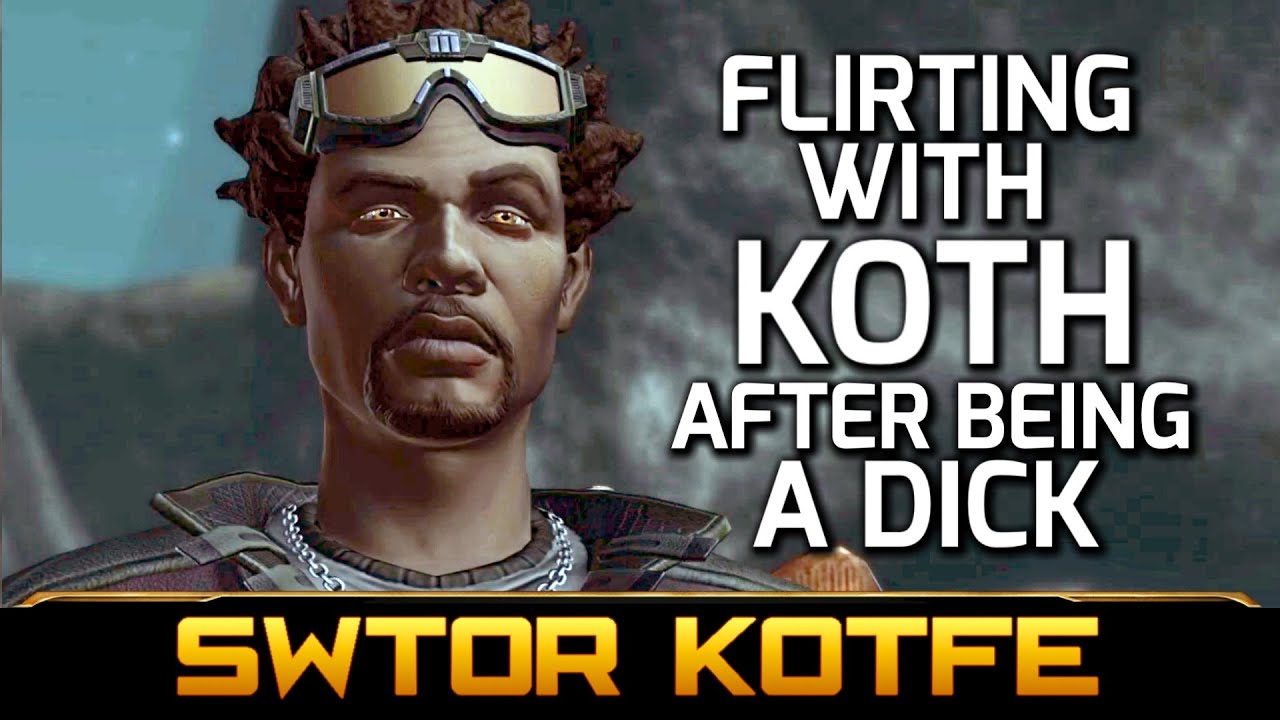 SWTOR KOTFE First Flirt with Koth Vortena (Chapter 4, Knights of the ...