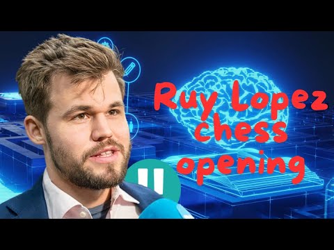 Closed Ruy Lopez chess opening - YouTube