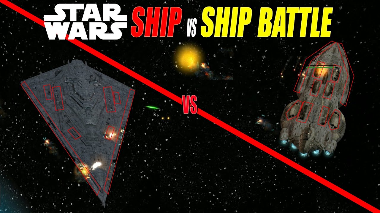 MEDIATOR class vs RETALIATOR class -- Star Wars - YouTube