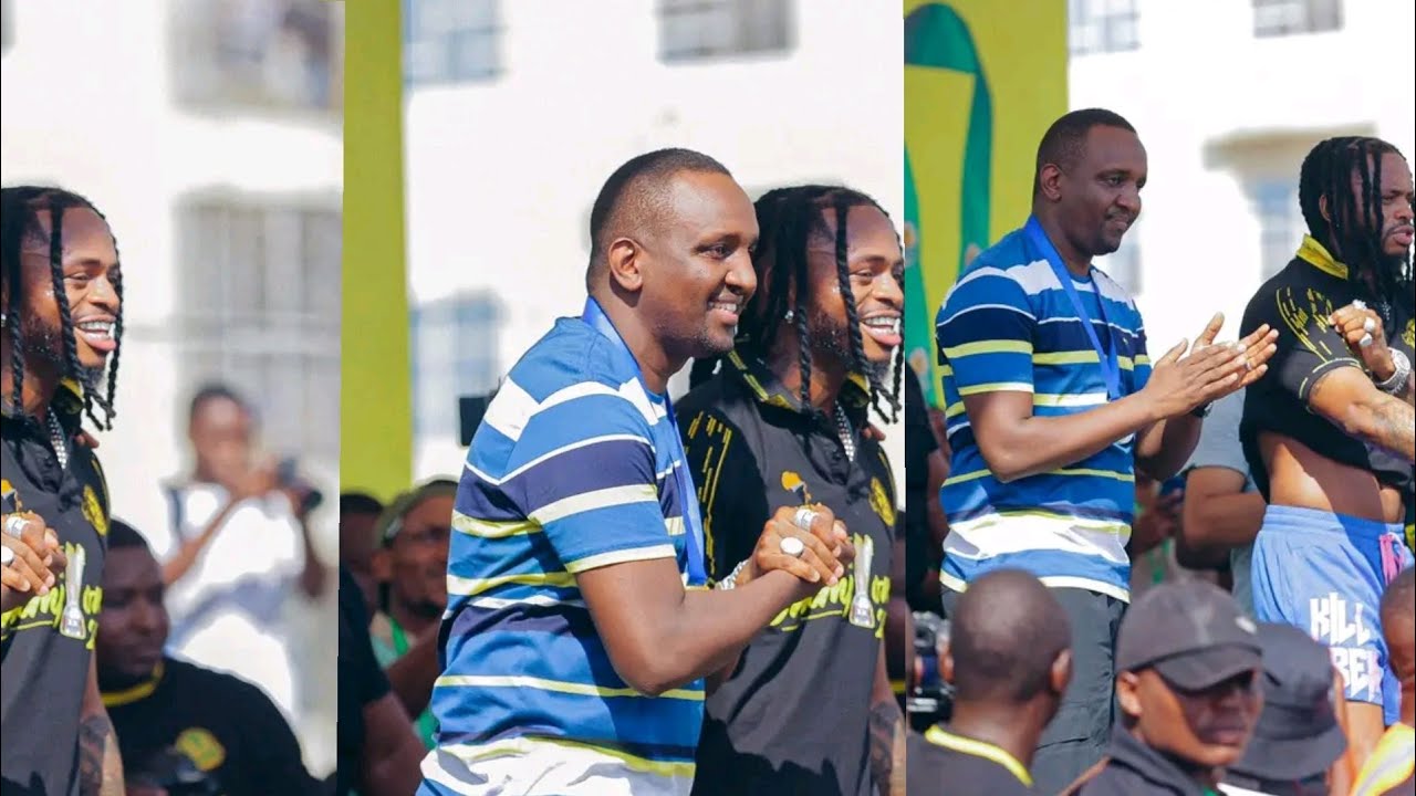 Diamond platnumz "makolo wanatutazama muda huu" vibe la treble parade ...