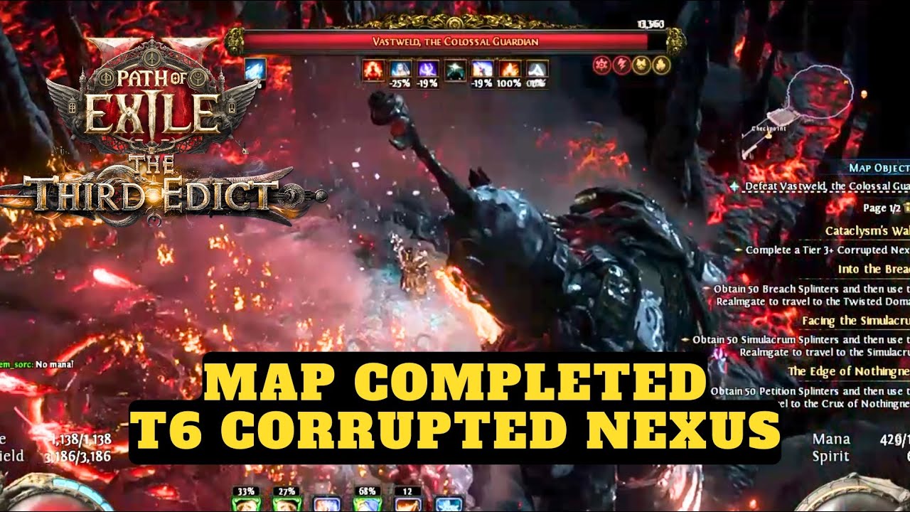 Chronomancer Incinerate T6 Corrupted Nexus - Path of Exile 2 Gameplay ...