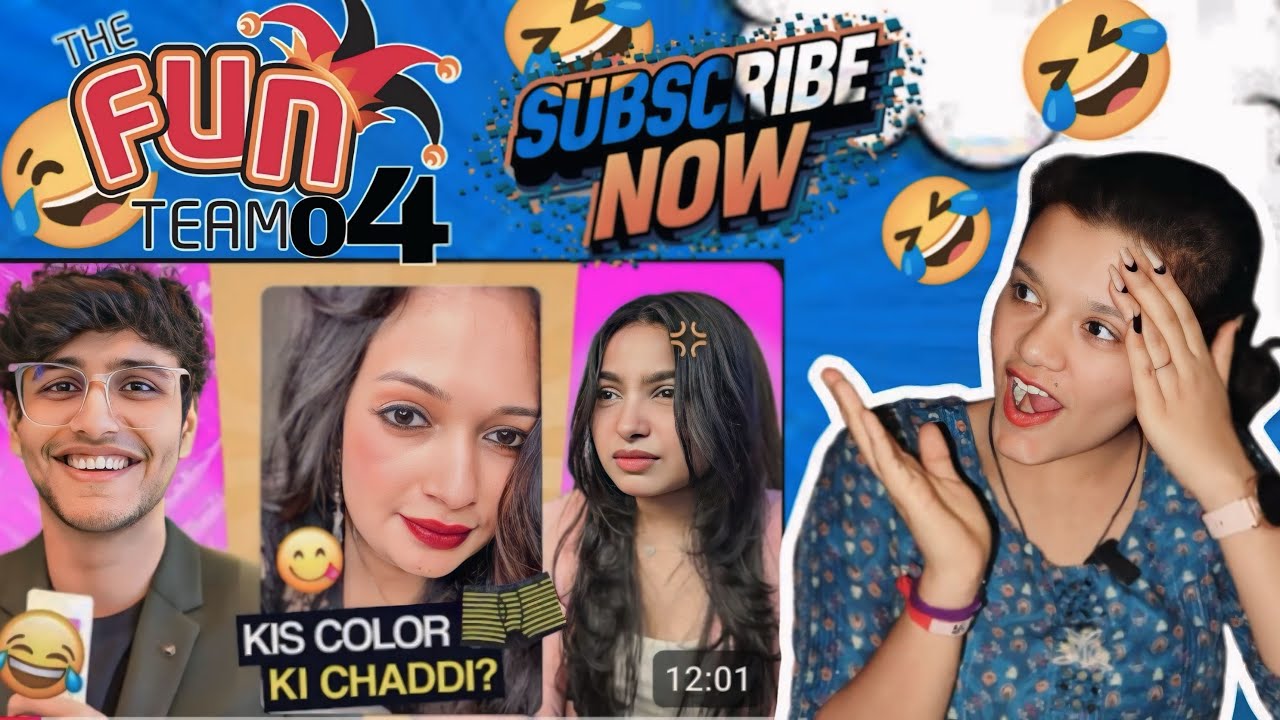 Konse Color ki Chaddi Pehni Hai Roast || reaction video ...
