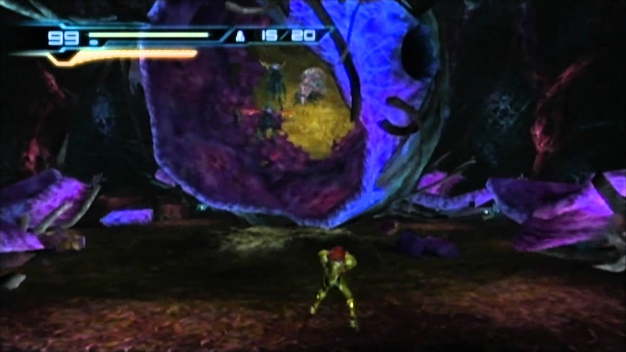 Metroid Other M Boss 2 : King Kihunter (no damage) - YouTube