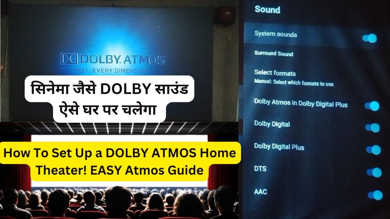Denon AVR-X250BT | How To Set Up a DOLBY ATMOS Home Theater! Denon AVR ...