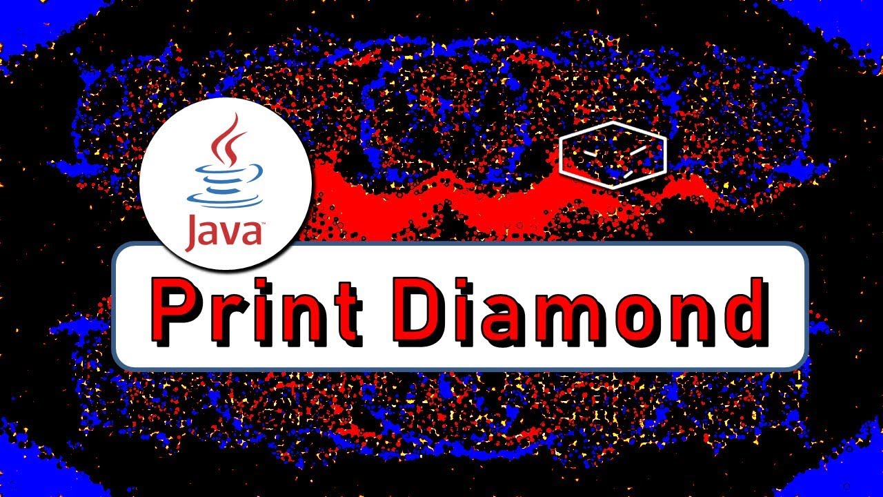 Print Diamond In Java YouTube Print Diamond In Java YouTube