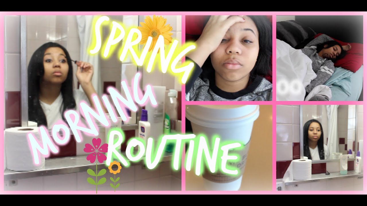 Spring Morning Routine for School - YouTube