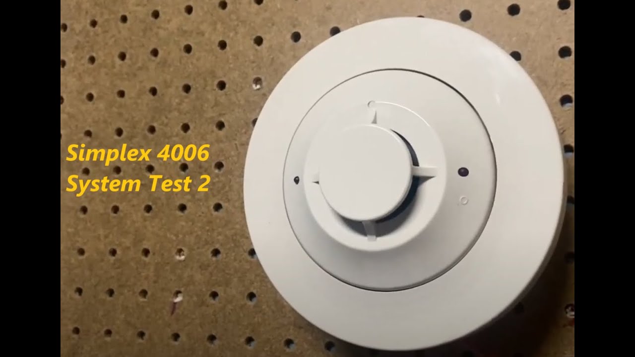 Simplex 4006 System Test 2 | Voice Evac! - YouTube